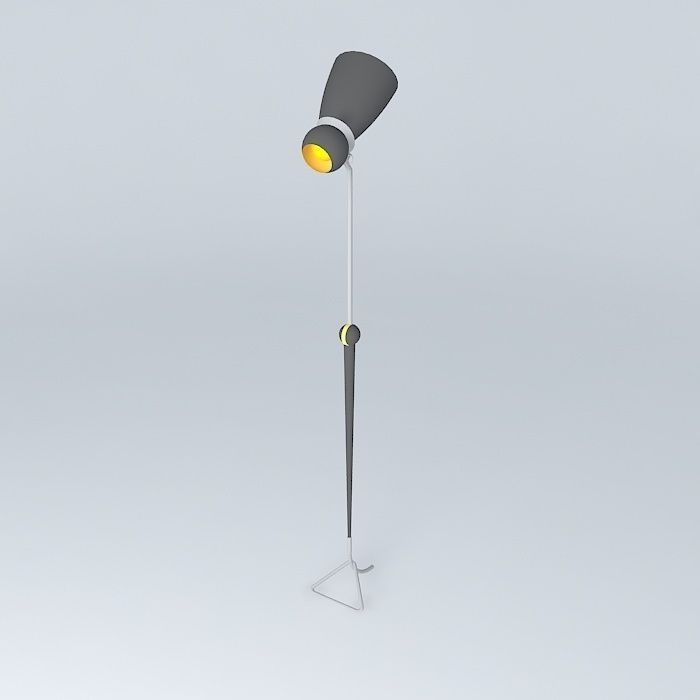 Foot lamp free 3D model | CGTrader