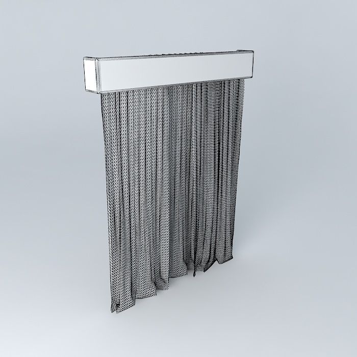 Curtain free 3D model | CGTrader