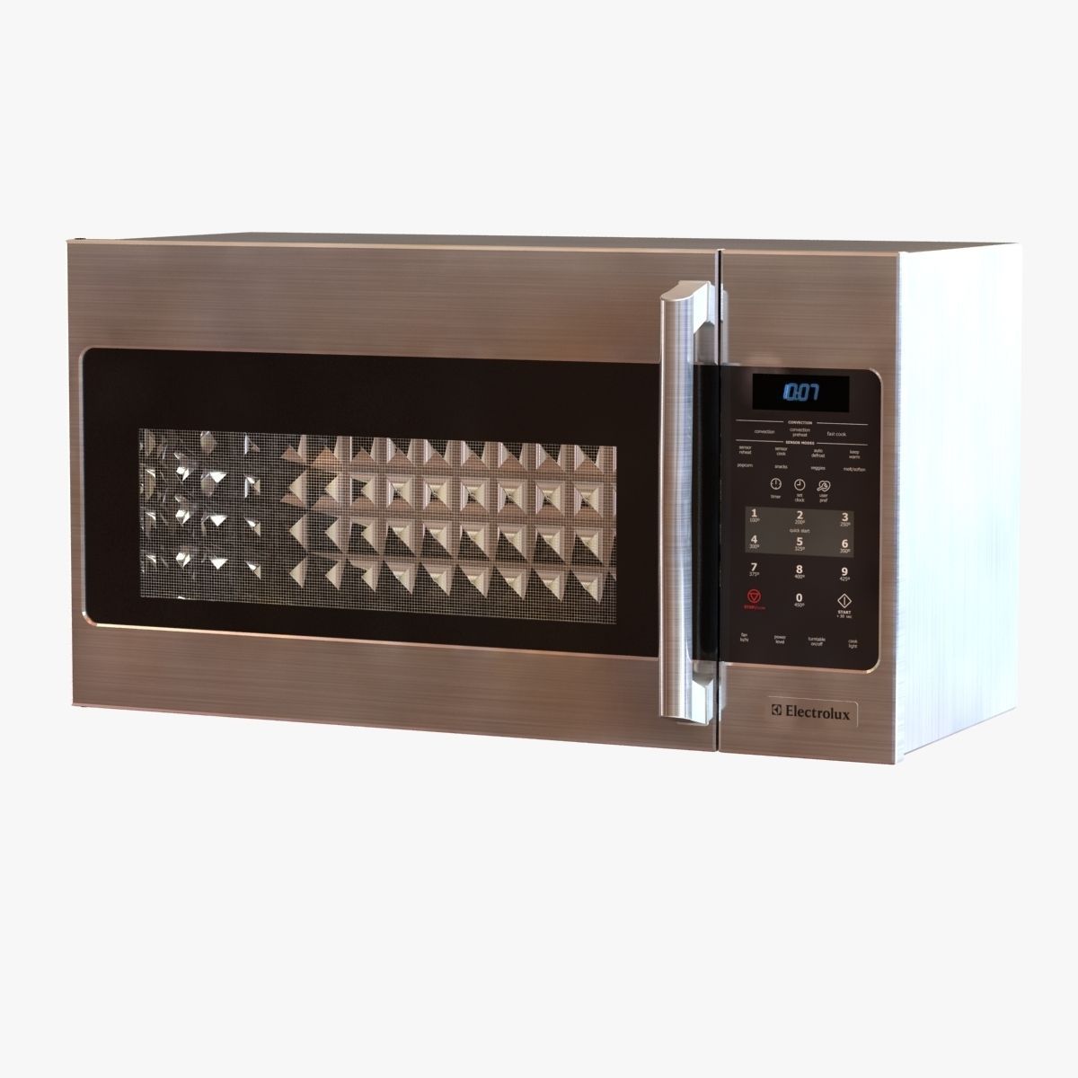 Electrolux EI30SM35QS Over-the-Range Microwave 3D model MAX OBJ 3DS FBX ...