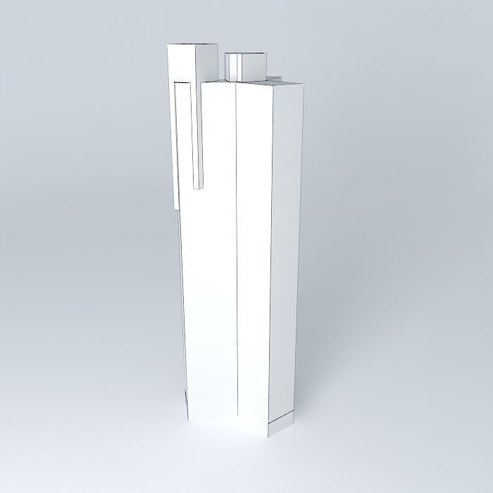 Summit Residences Tower 3D model | CGTrader