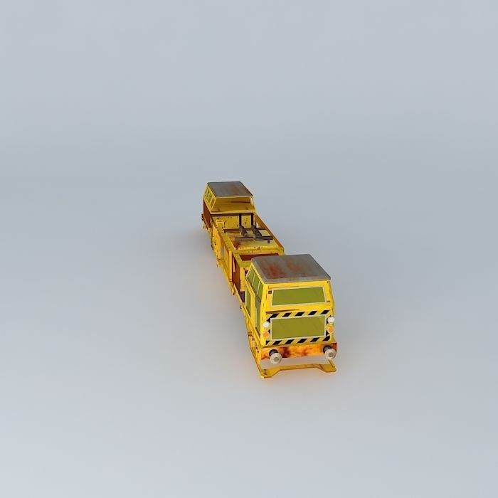 Eco Rail Track TAMPER Dummy free 3D model | CGTrader