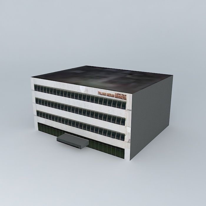 Indonesian Red Cross 3D model | CGTrader