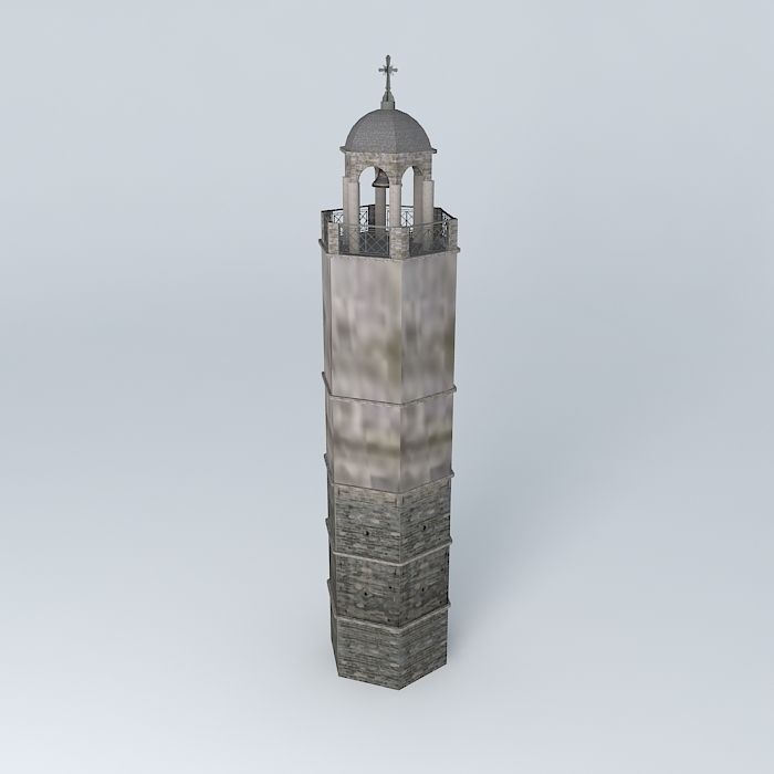 Bell Tower 3D model | CGTrader
