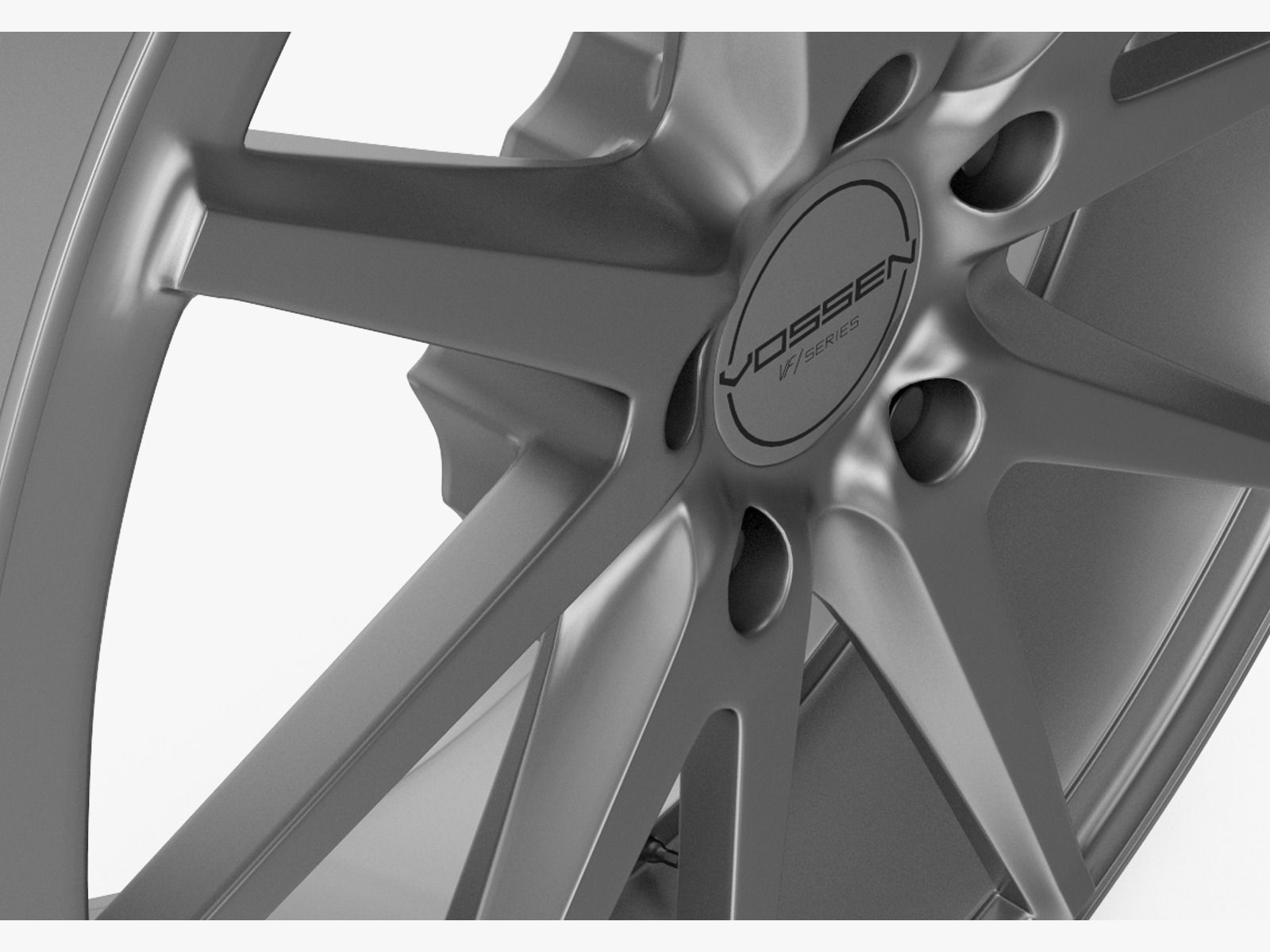 Rim Vossen VFS1 Chrome 3D model | CGTrader