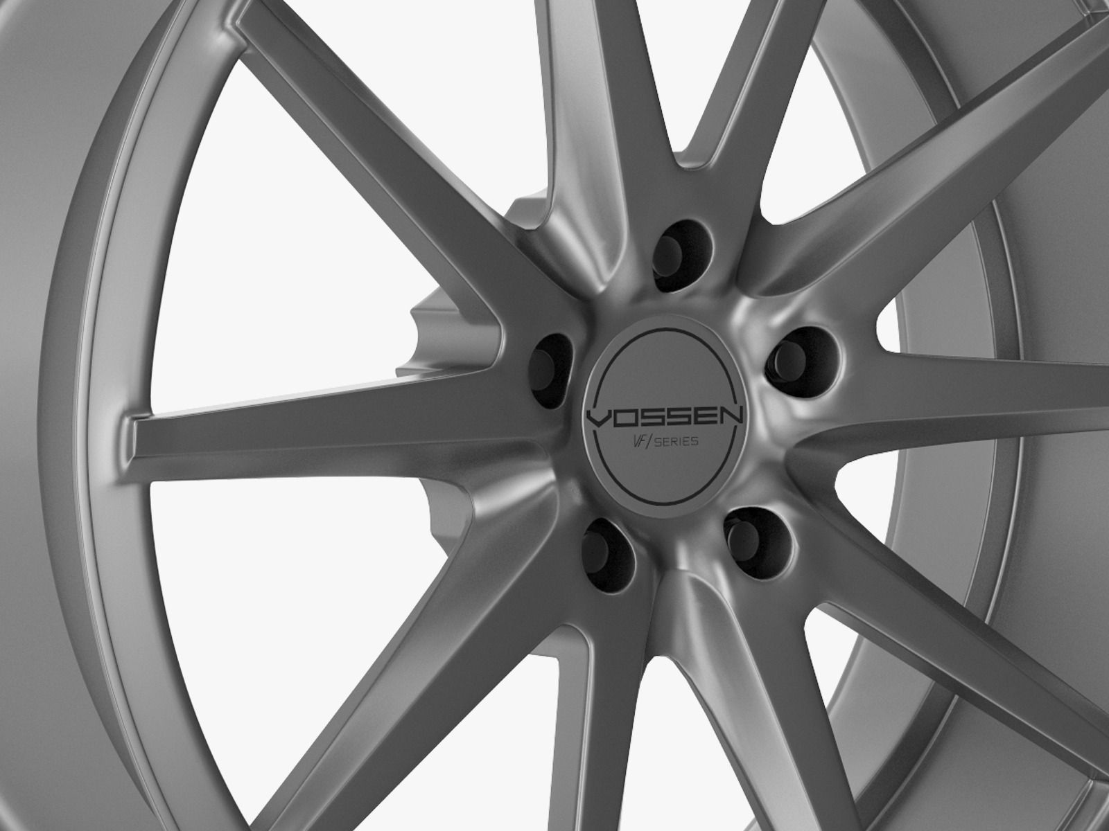 Rim Vossen VFS1 Chrome 3D model | CGTrader