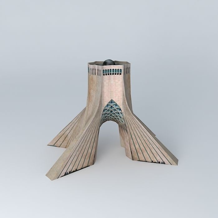 Azadi Tower 3D model | CGTrader