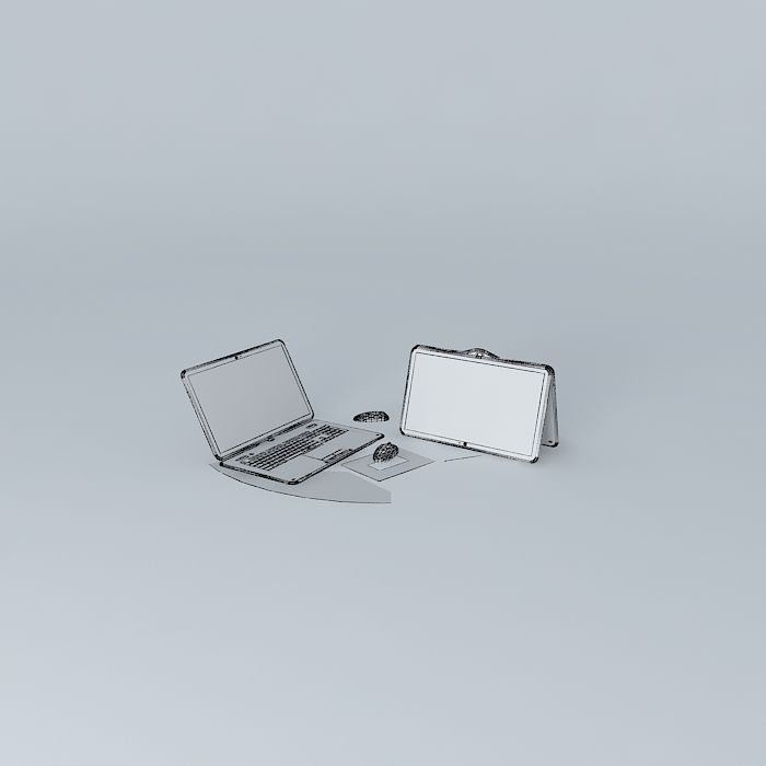 SketchUp Laptop free 3D model | CGTrader