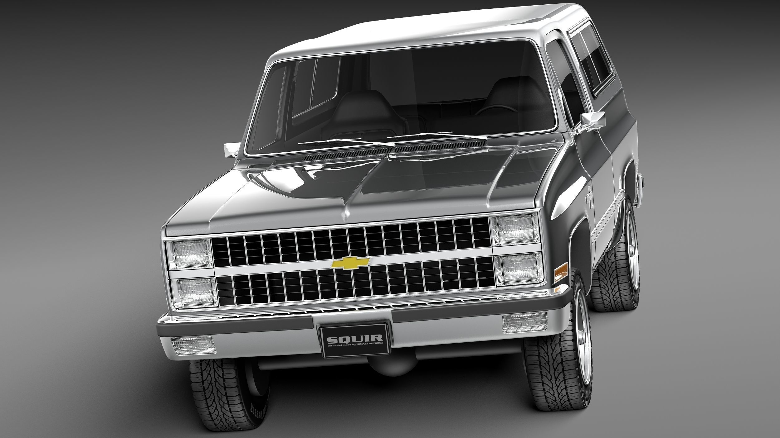 Chevrolet Blazer K5 1981- 1987 3D model | CGTrader
