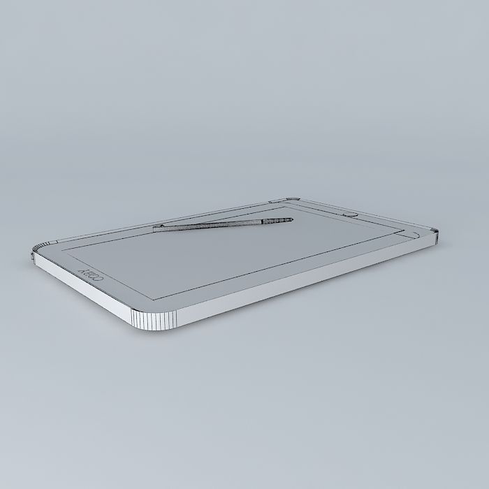 Tablet pc free 3D model | CGTrader