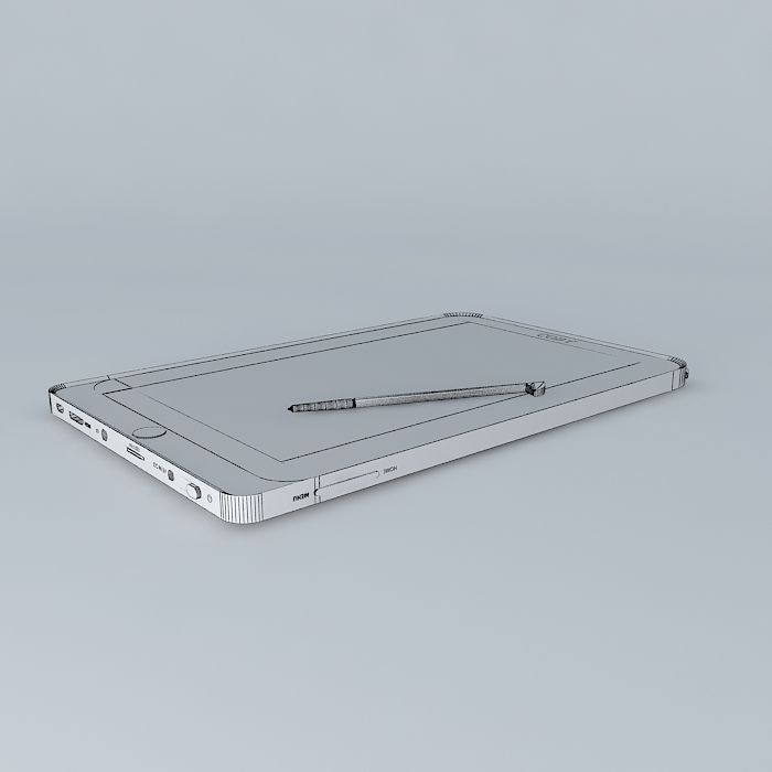 Tablet free 3D model | CGTrader