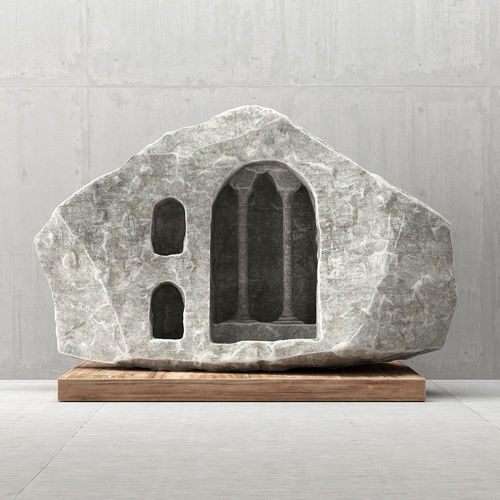 Stone decor cave 3D model | CGTrader