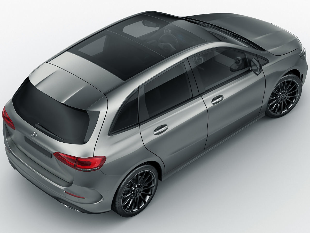 Mercedes B-class 2019 AMG line 3D model | CGTrader