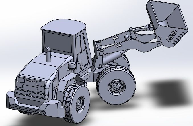 Loader 3D model 3D printable | CGTrader
