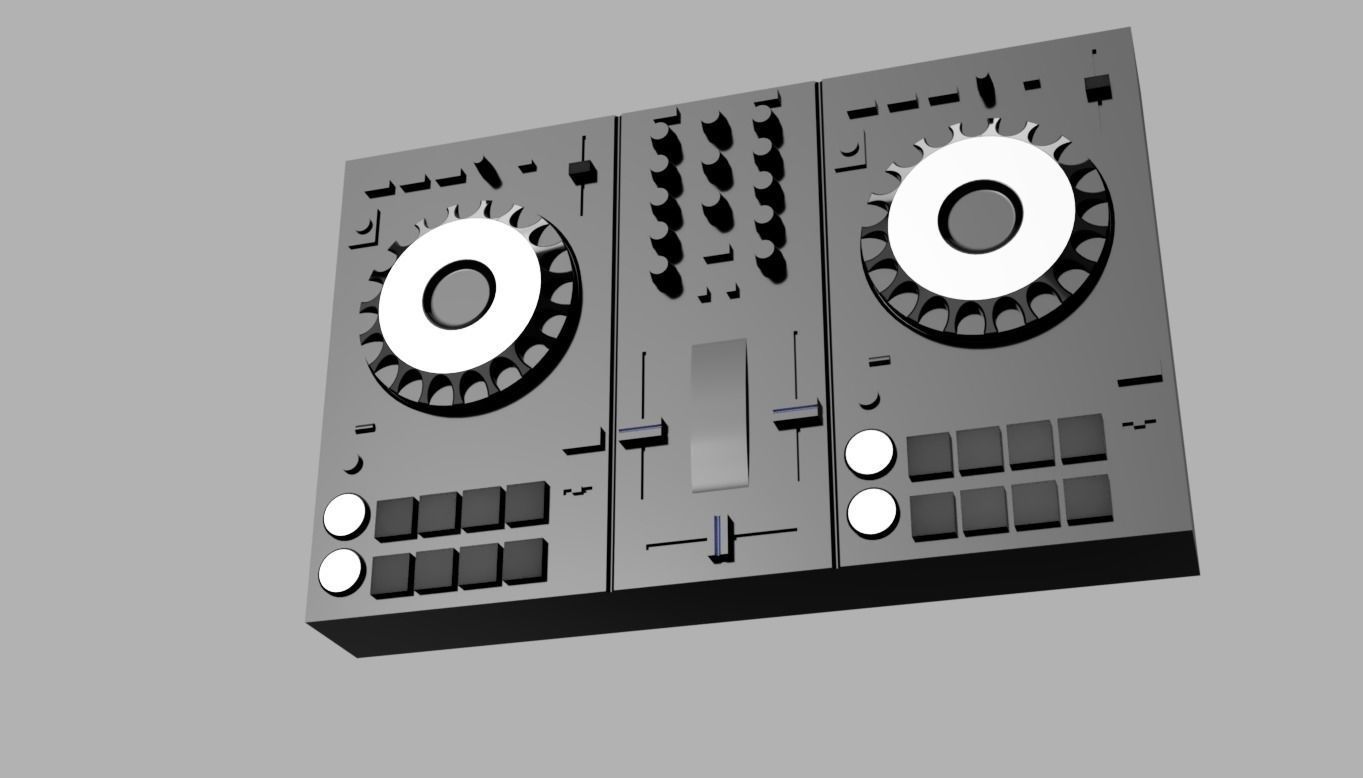 DJ Setup 3D model 3D printable | CGTrader
