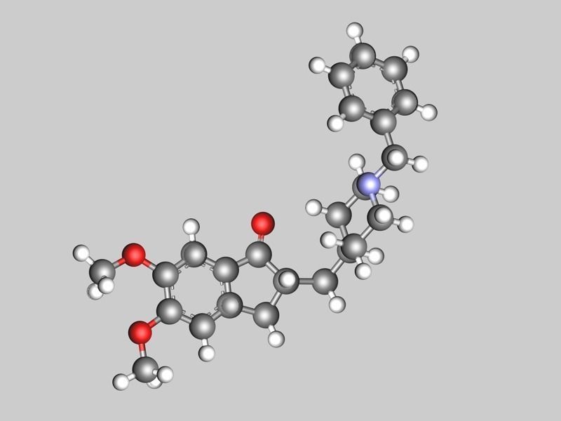 Collection of Alzheimers drug molecules 3D model | CGTrader