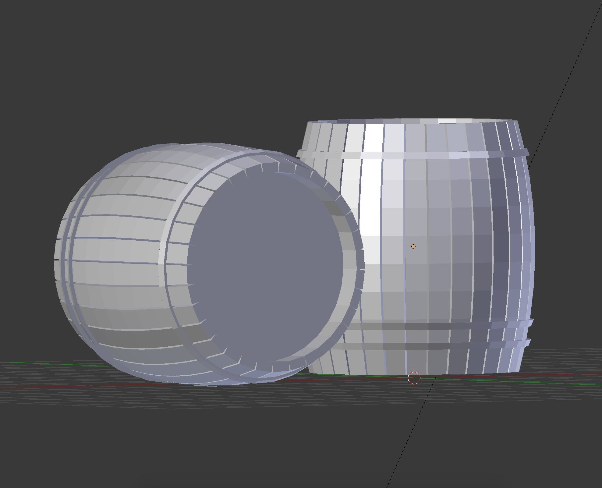 3D model Wood Barrel Set 3D Model 4K Textures VR / AR / low-poly | CGTrader