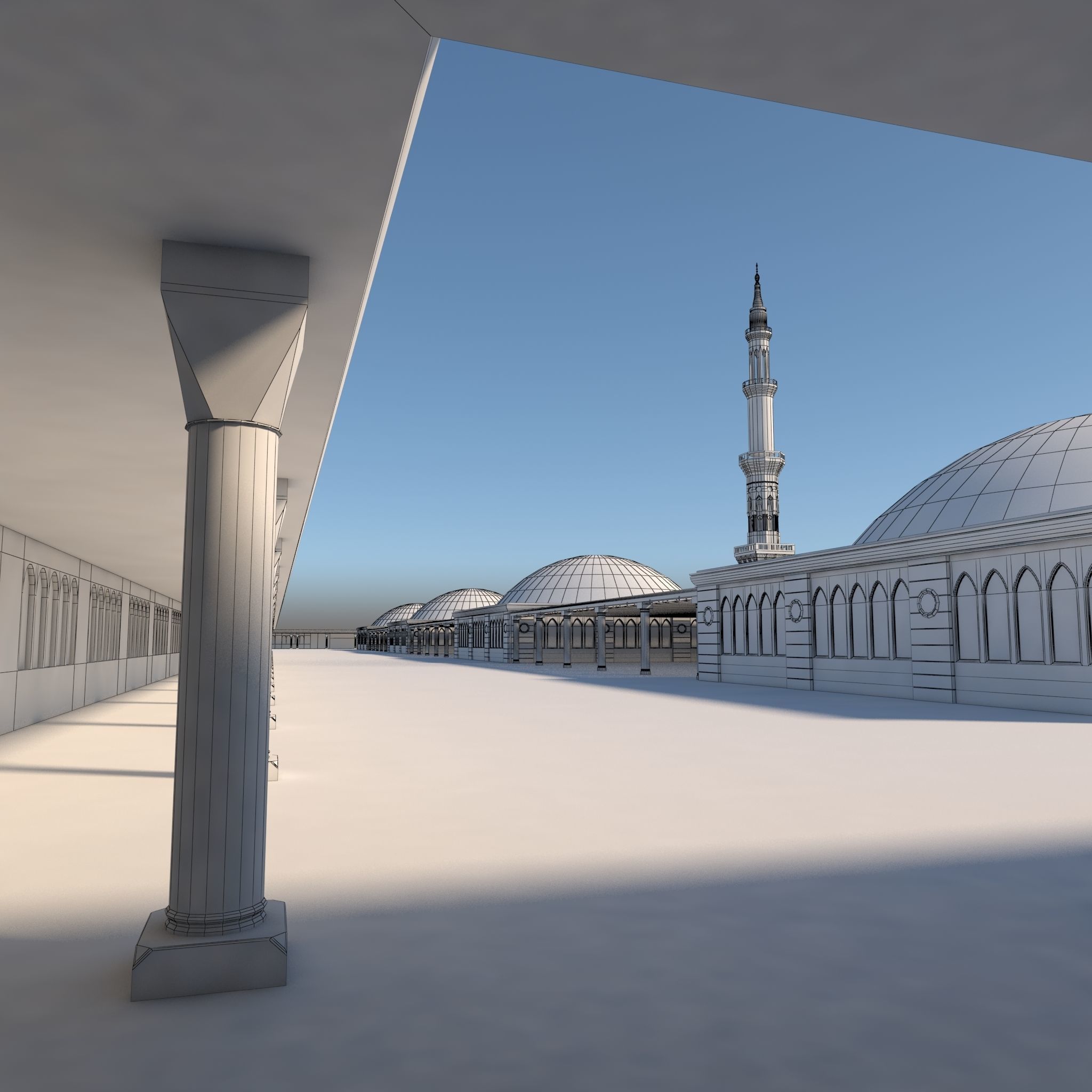 Masjid Nabawi 3D model | CGTrader