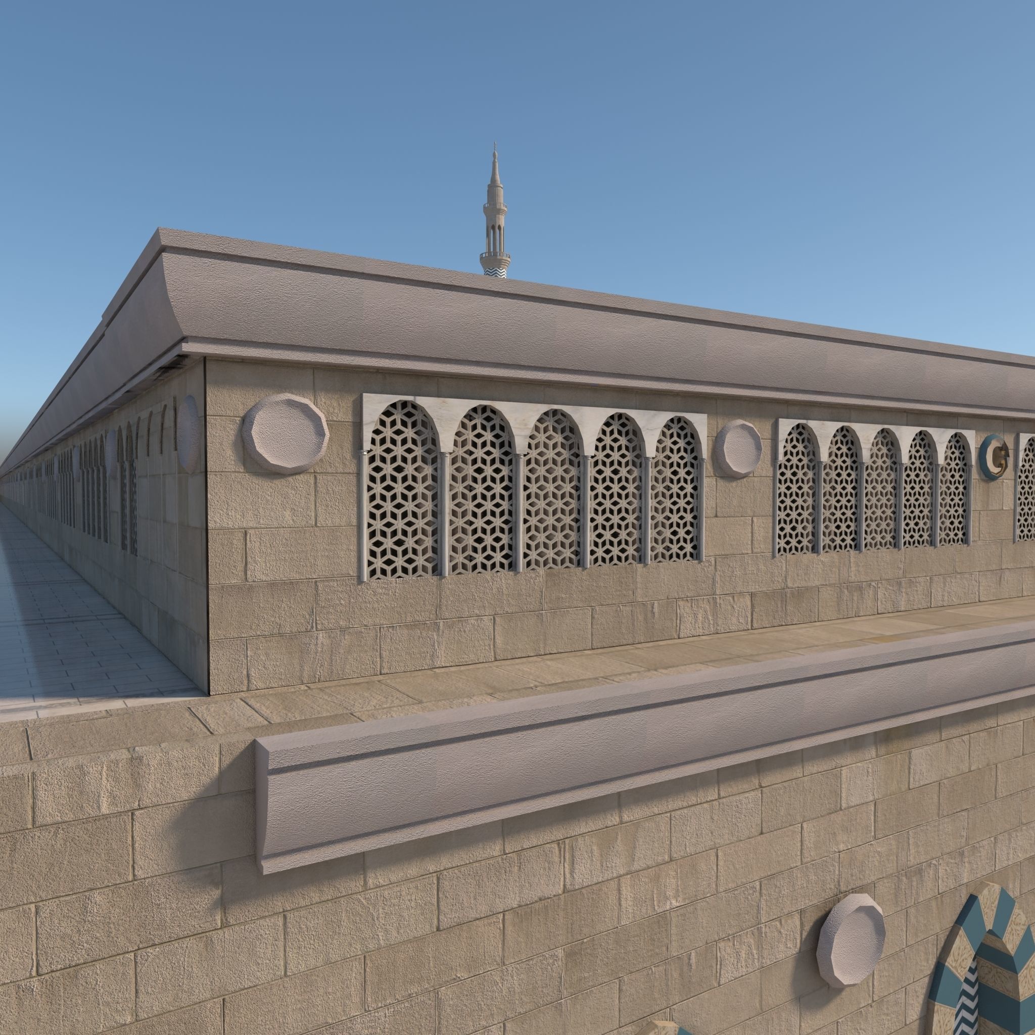 Masjid Nabawi 3D model | CGTrader