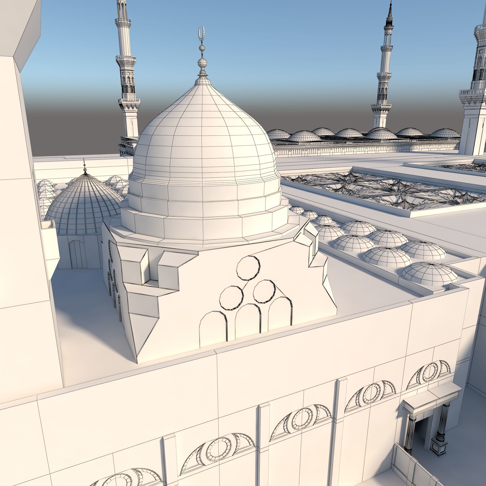 Masjid Nabawi 3D model | CGTrader