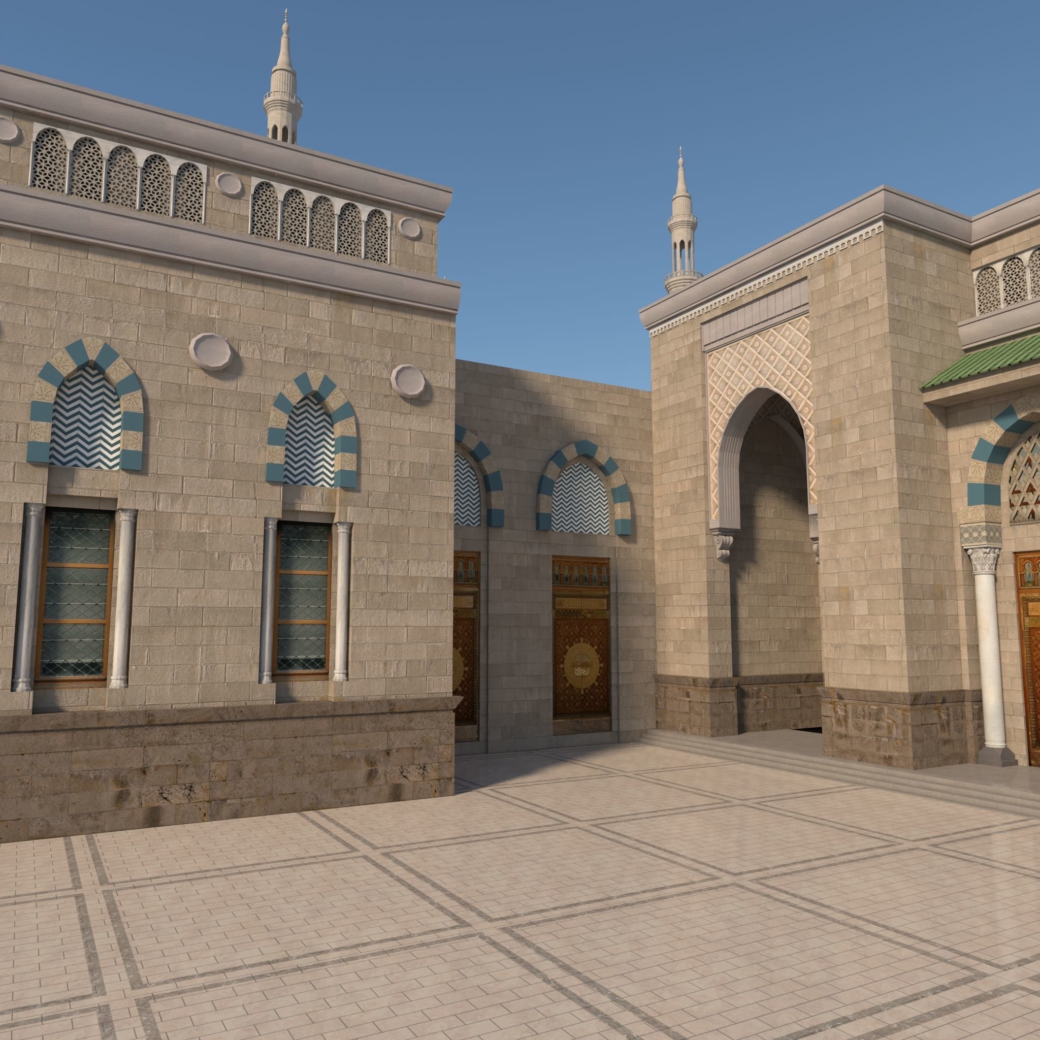 Masjid Nabawi 3D model | CGTrader