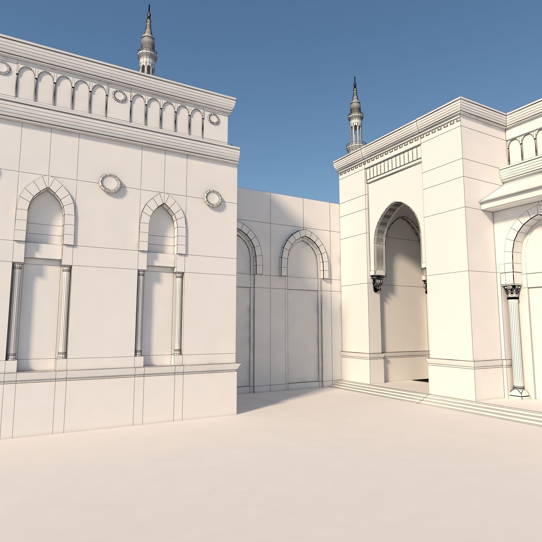 Masjid Nabawi 3D model | CGTrader