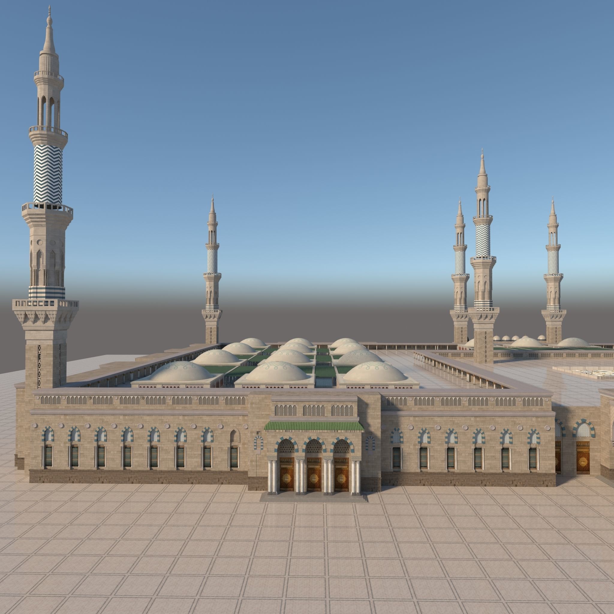 Masjid Nabawi 3D model | CGTrader
