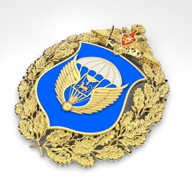 Chest badge 3D model 3D printable | CGTrader