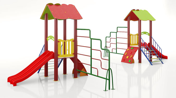 kids child playground 3d model 5 3D model | CGTrader