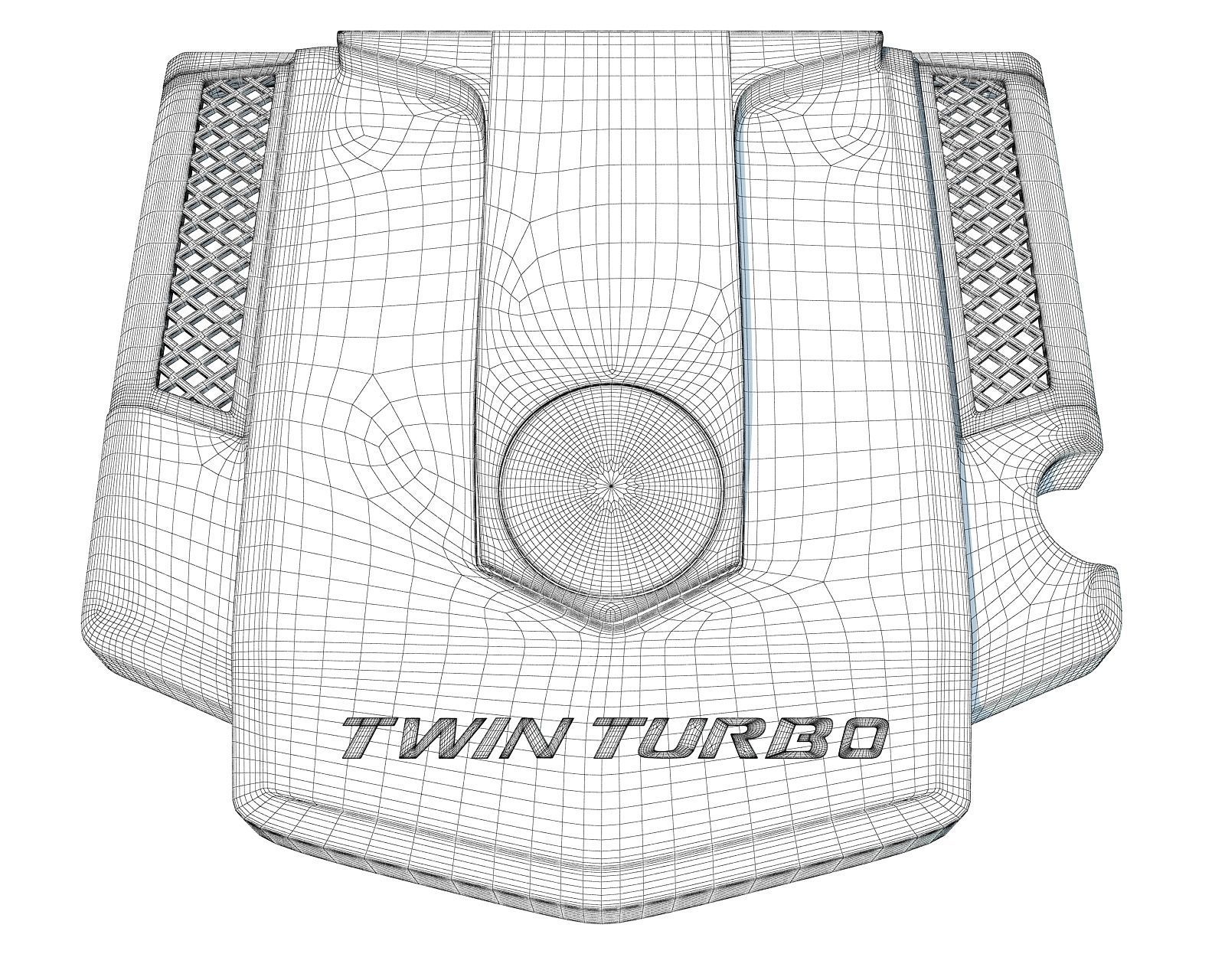 Engine Cover 3D model | CGTrader