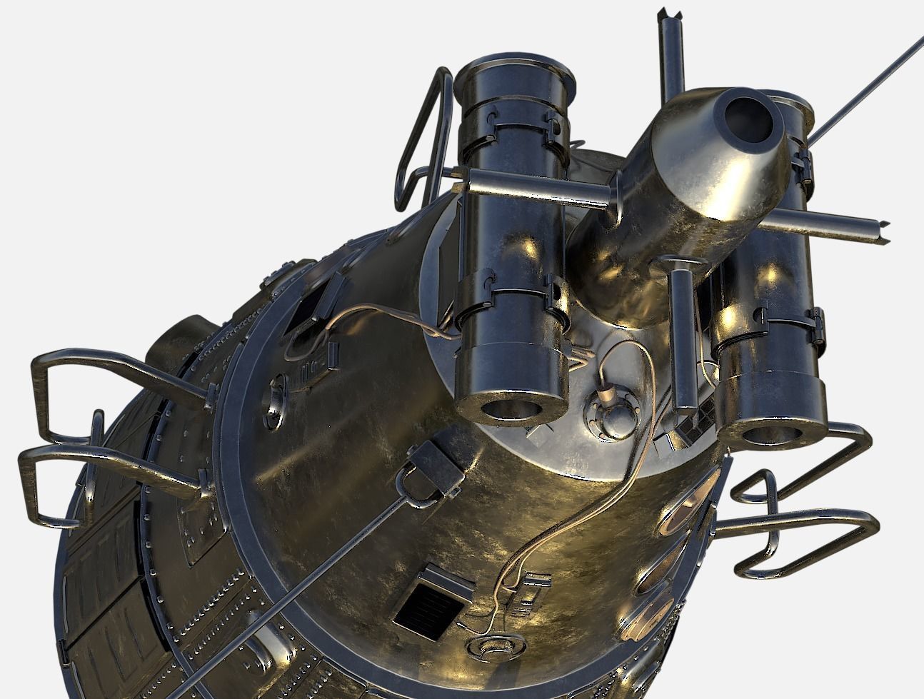 sputnik 3 3D model | CGTrader