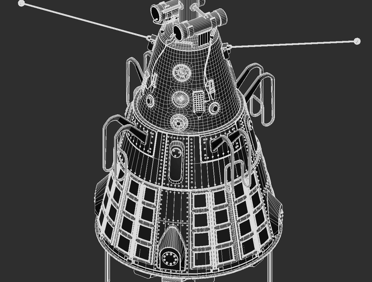 sputnik 3 3D model | CGTrader
