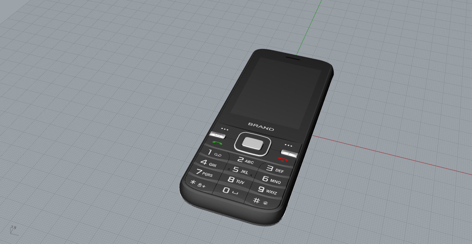 Original Function Phone 3D Print Model Design 3D model 3D printable ...