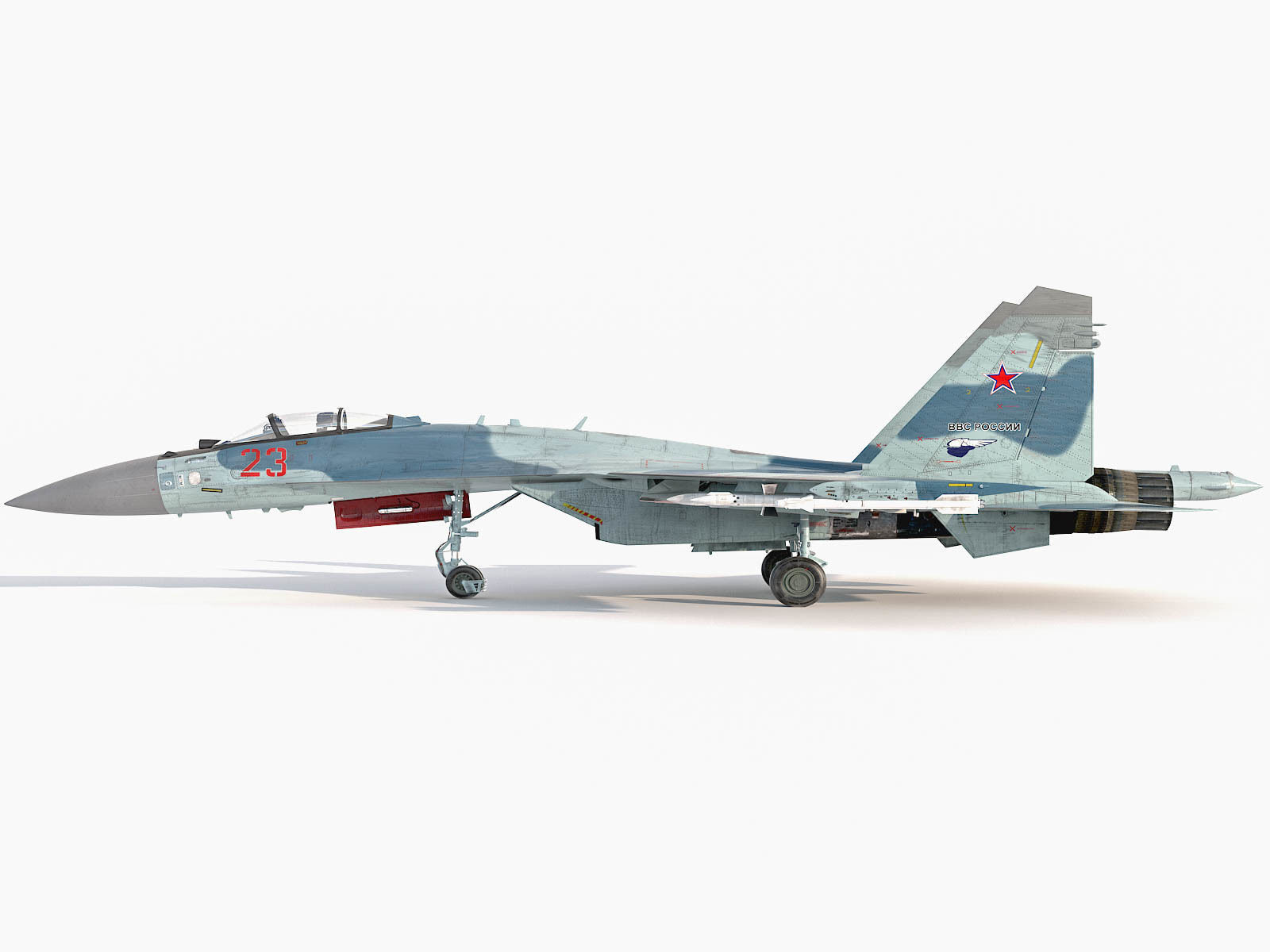 Sukhoi Su-35 Flanker-E 3D model | CGTrader