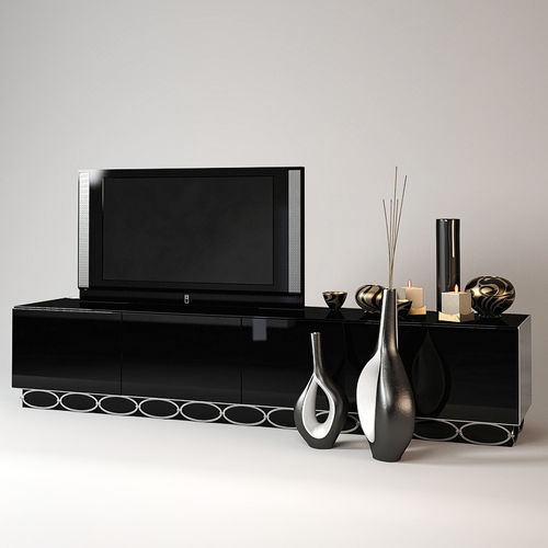 Visionnaire Gareth TV Cabinet 3D model | CGTrader