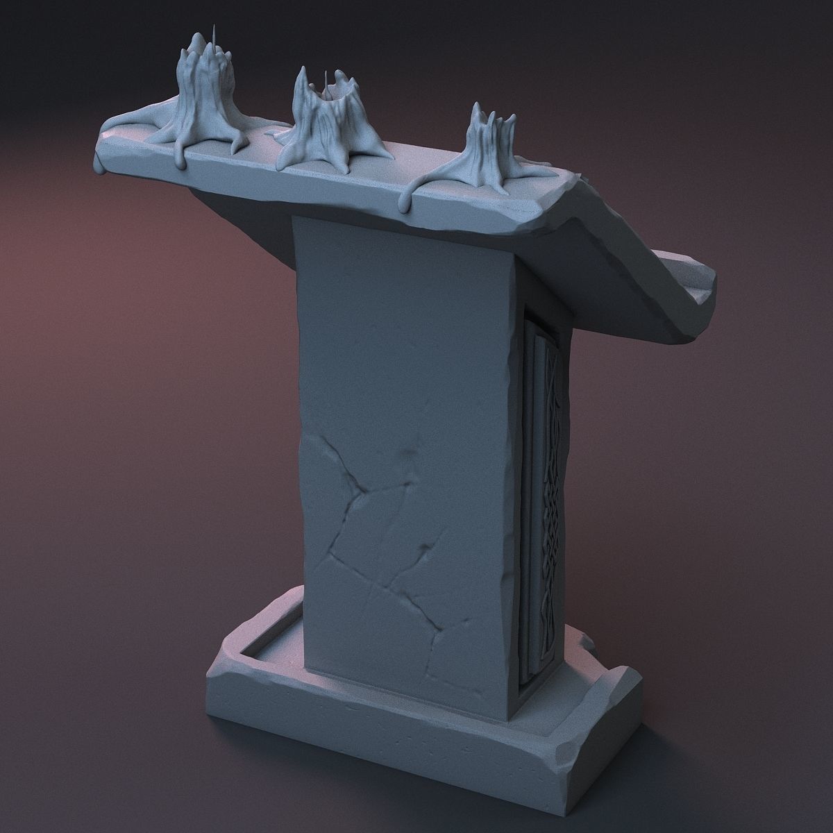 Pulpit 3D model | CGTrader