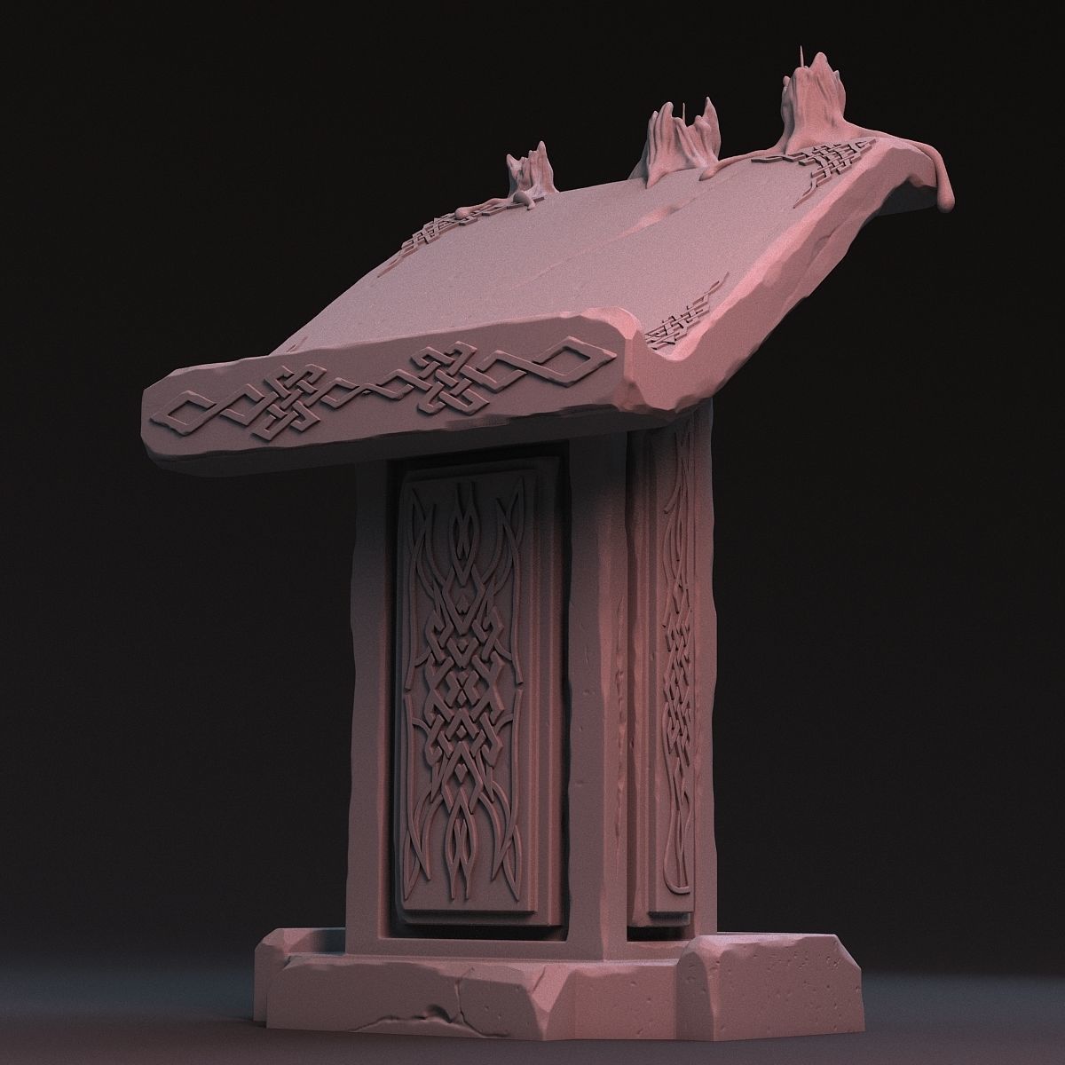 Pulpit 3D model | CGTrader