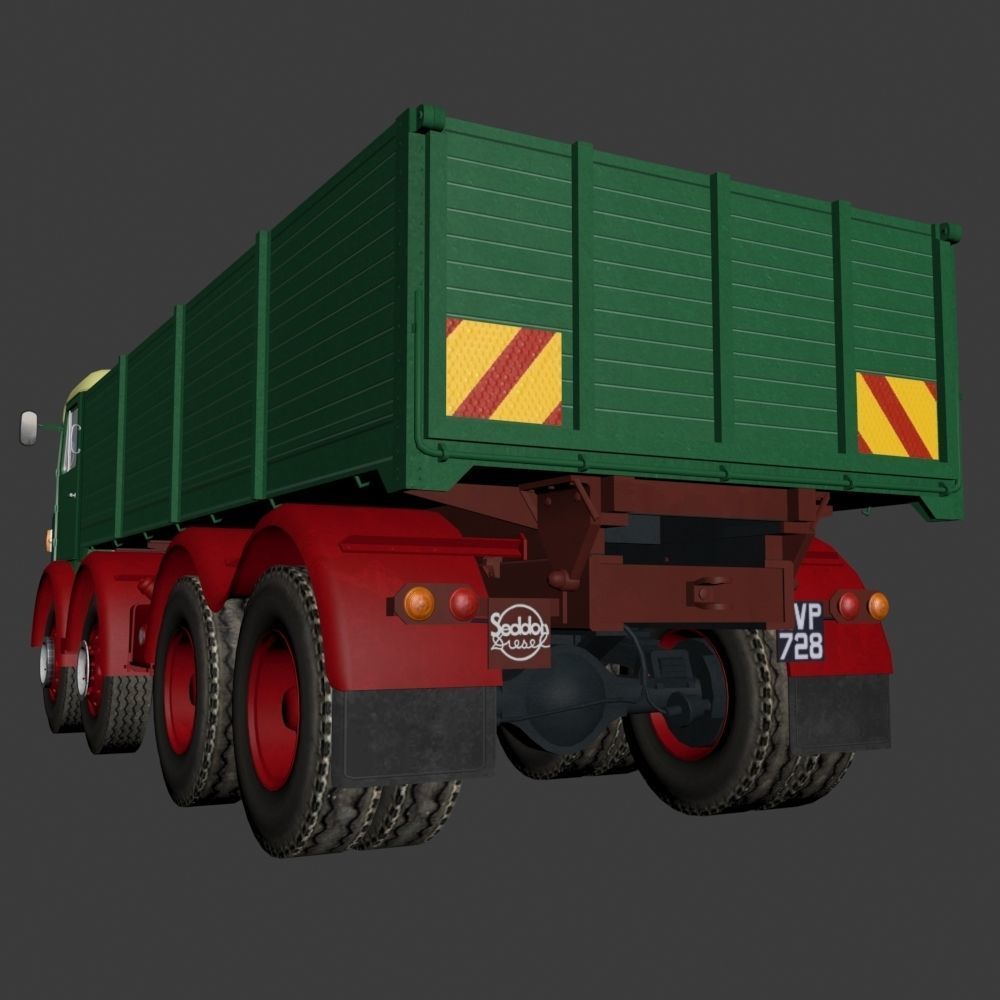 3D model Seddon DD8 Lorry VR / AR / low-poly | CGTrader