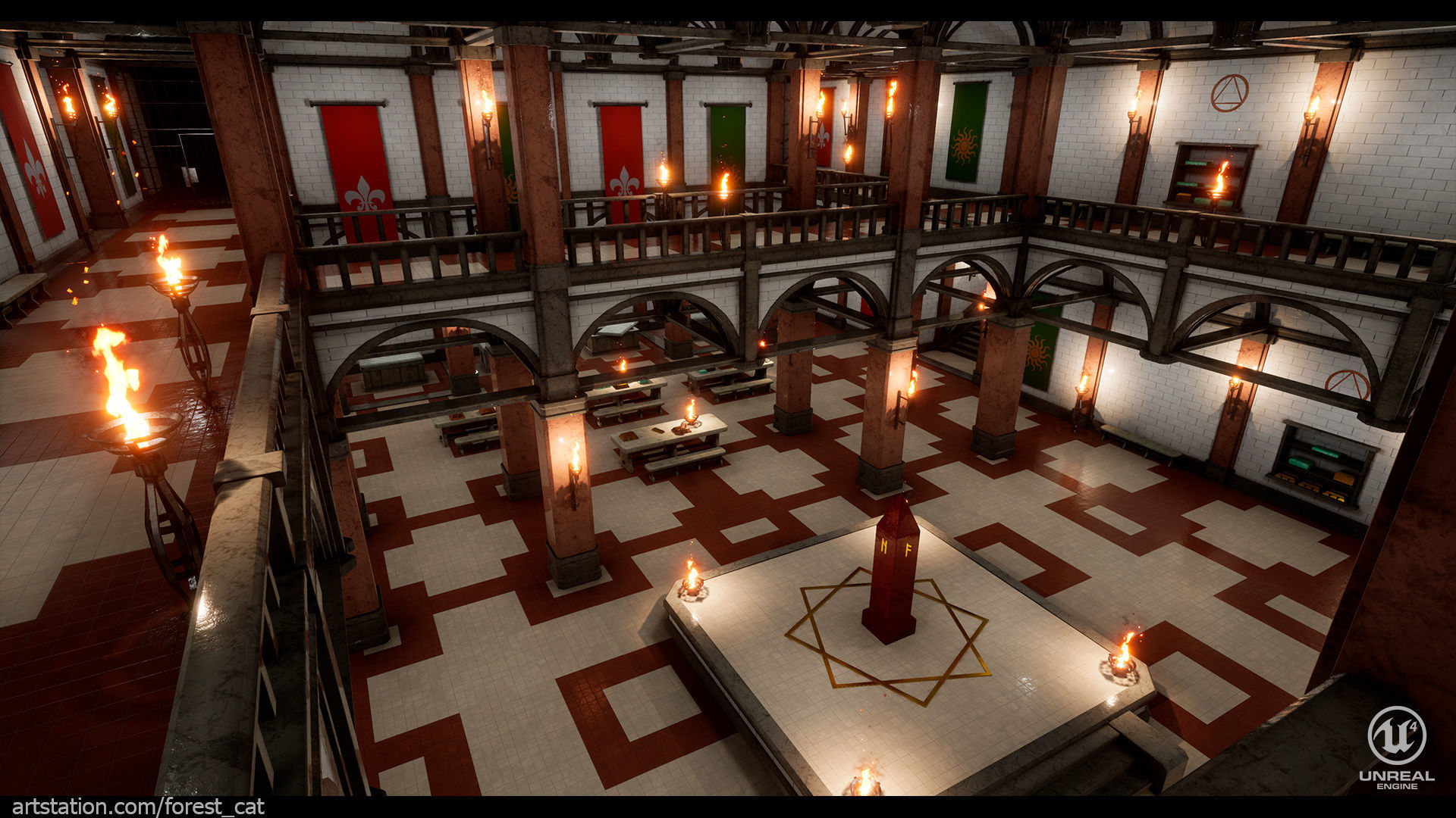 UE4 Modular Palace Dungeon A 3D asset | CGTrader