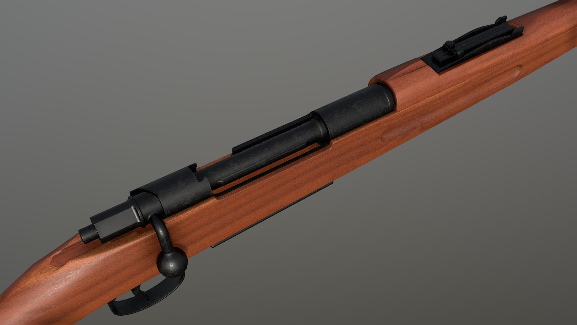 3D model K98 Sniper Rifle VR / AR / low-poly | CGTrader