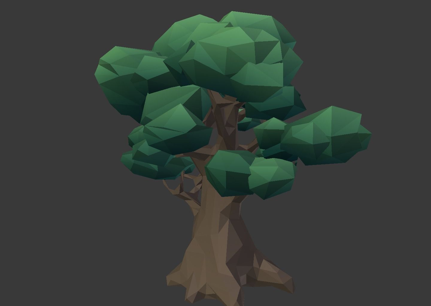 Low Poly Tree Big free VR / AR / low-poly 3D model | CGTrader
