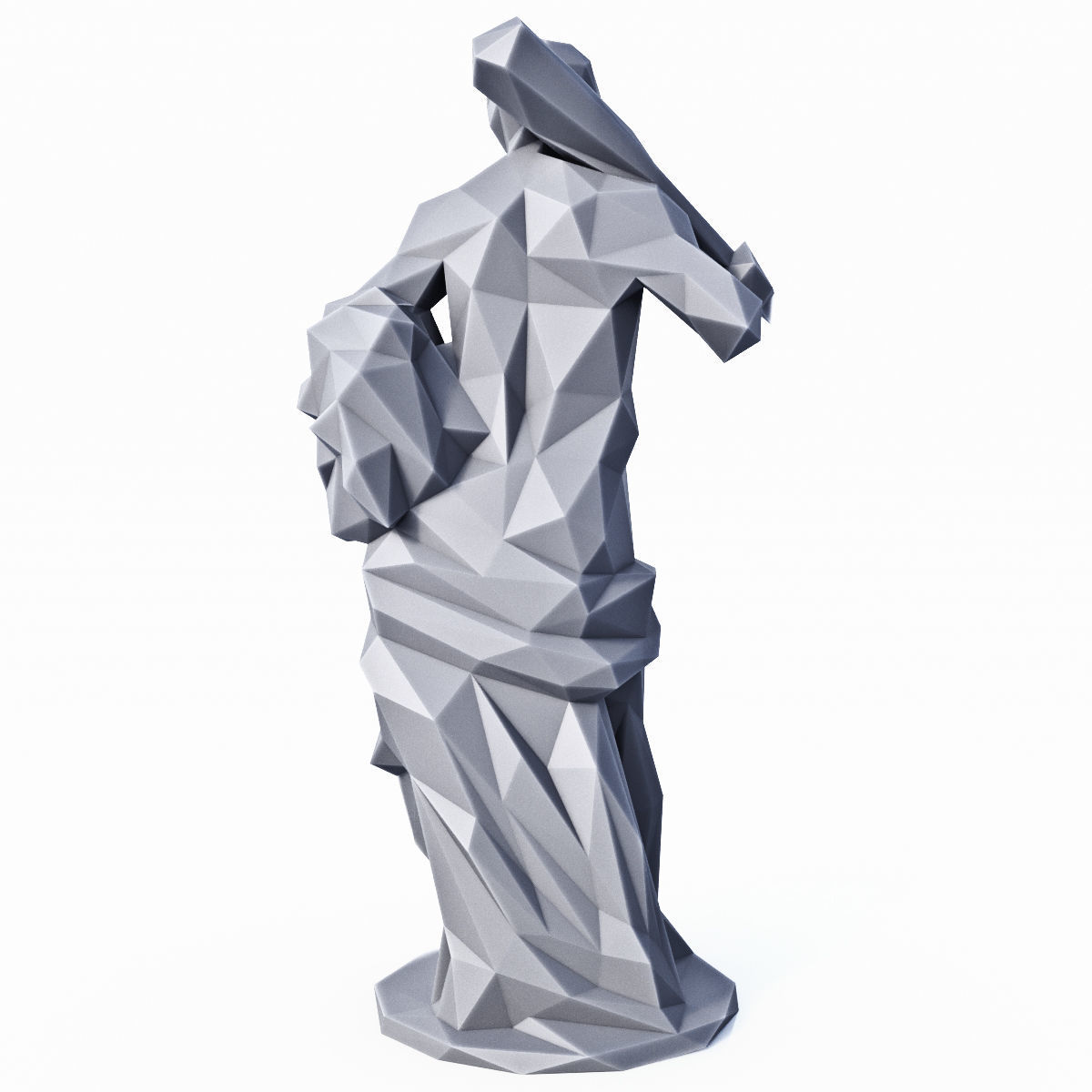 3D model Hercules Low Poly VR / AR / low-poly | CGTrader