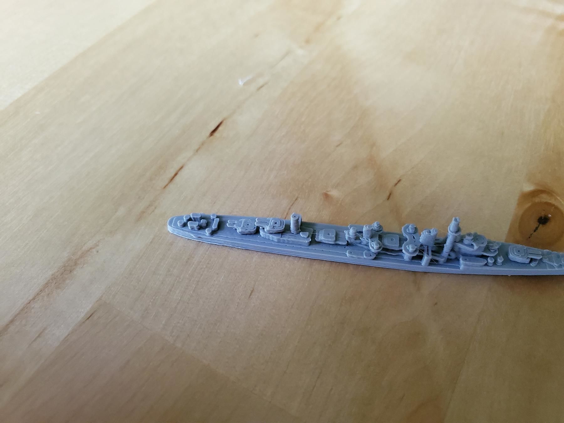 Japanese Yugumo Class Destroyer Warship 3D model 3D printable | CGTrader