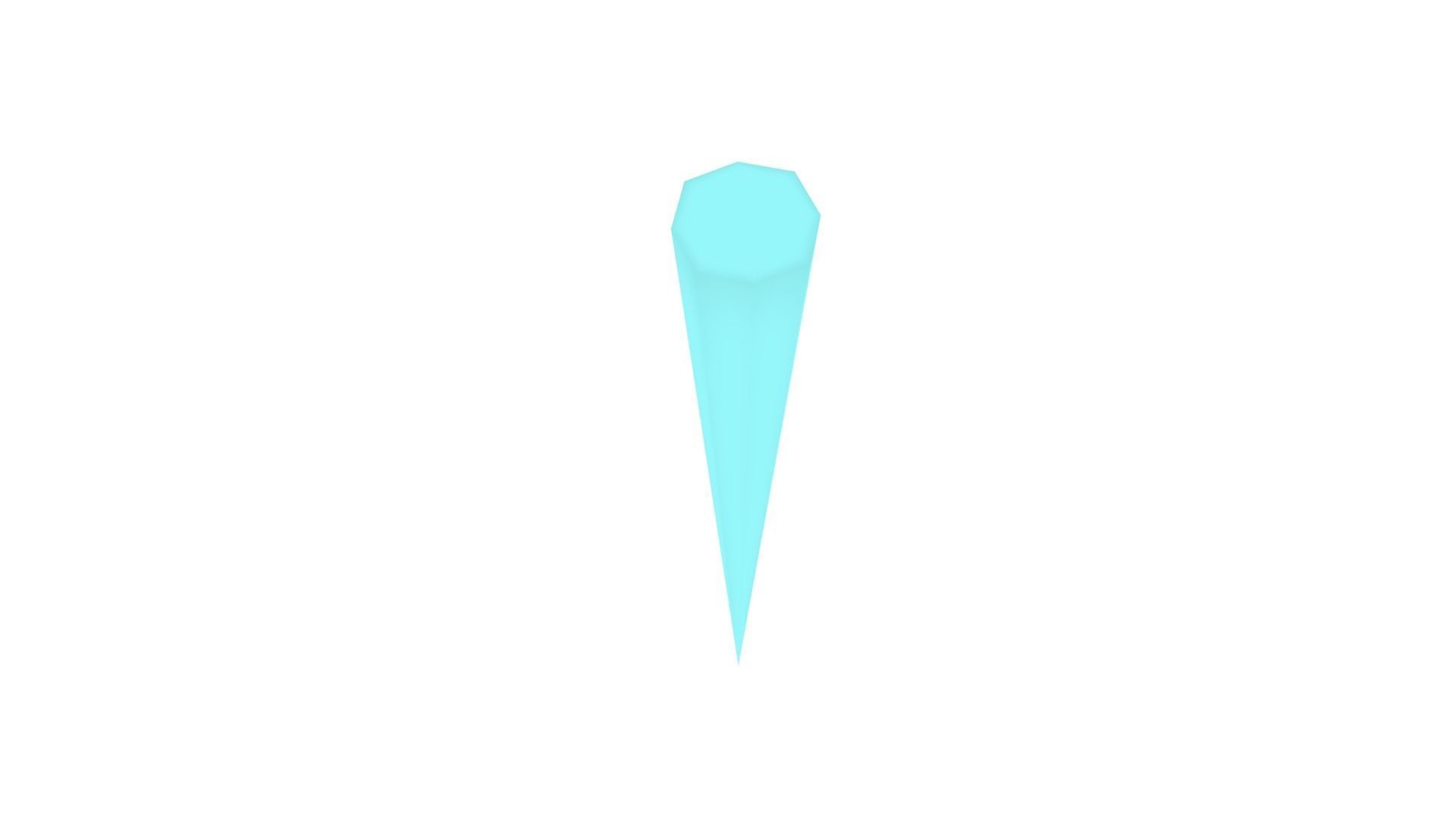 3D model Icicle with Shapes VR / AR / low-poly | CGTrader
