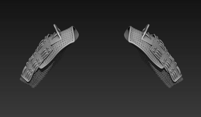 Samurai Shoulder Armor 3D model | CGTrader