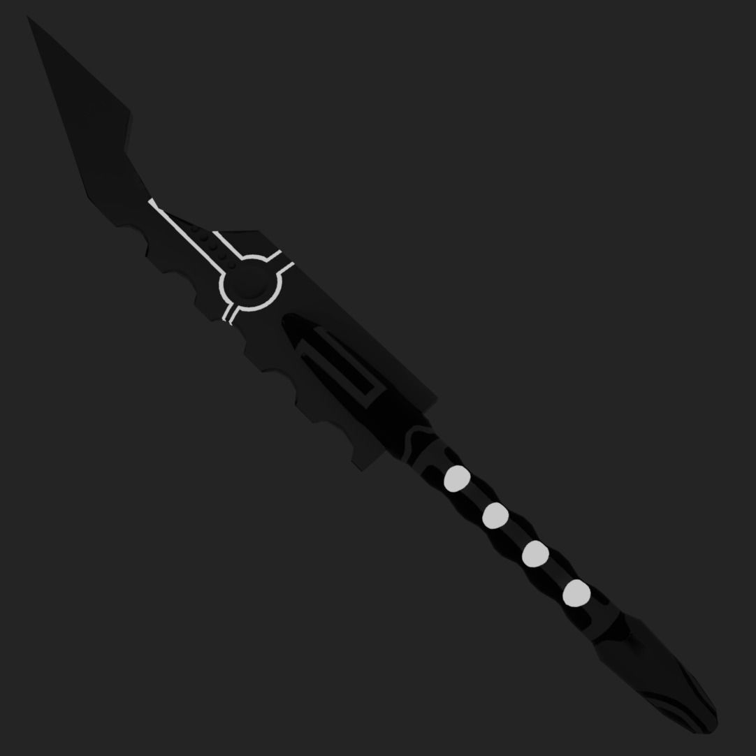 Futuristice SciFi Knife Asset free VR / AR / low-poly 3D model | CGTrader