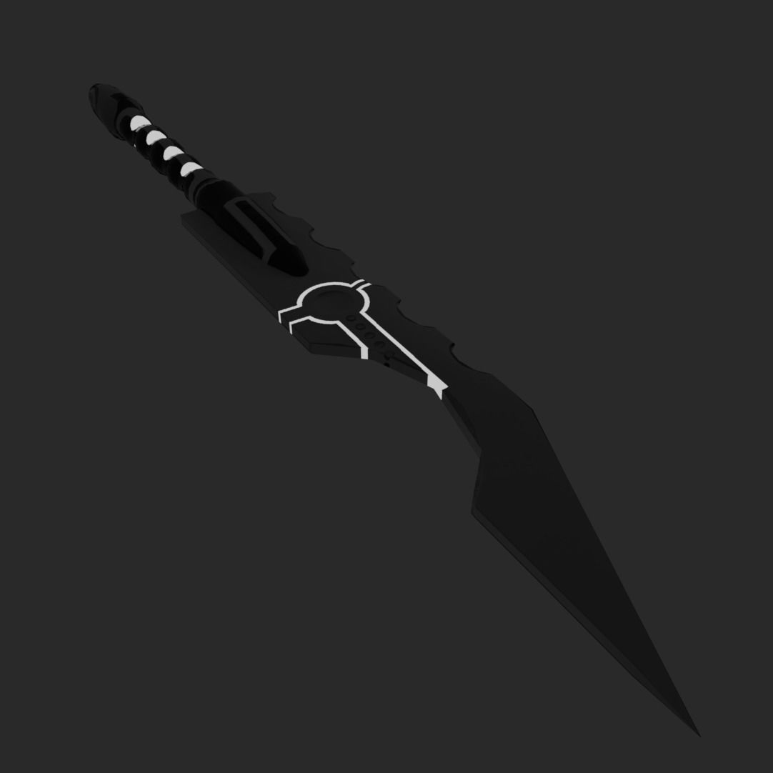 Futuristice SciFi Knife Asset free VR / AR / low-poly 3D model | CGTrader