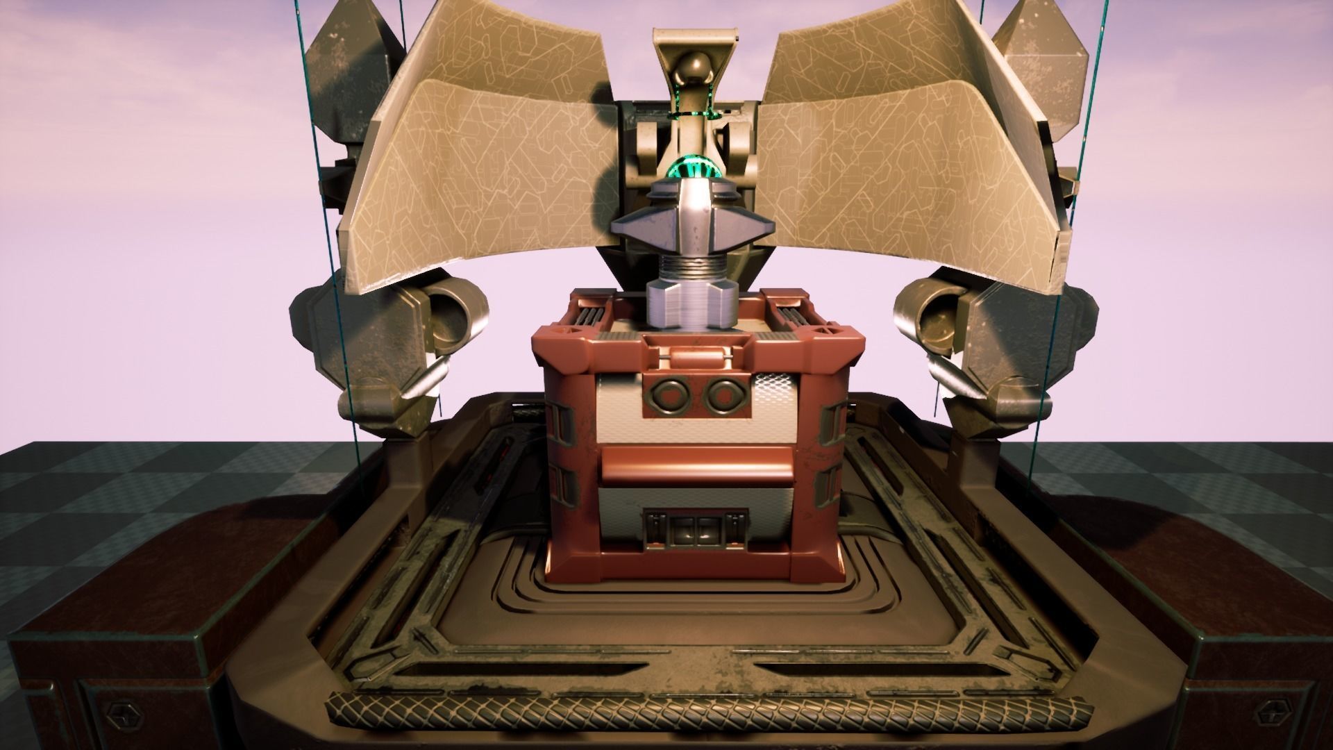 3D model SciFi Radar Station VR / AR / low-poly | CGTrader