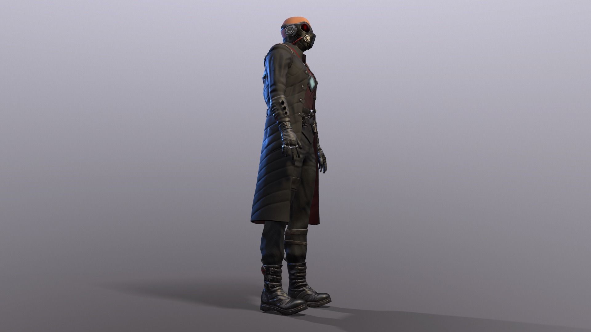 3D model Sci-fi suit AC-1 modular pack VR / AR / low-poly rigged | CGTrader
