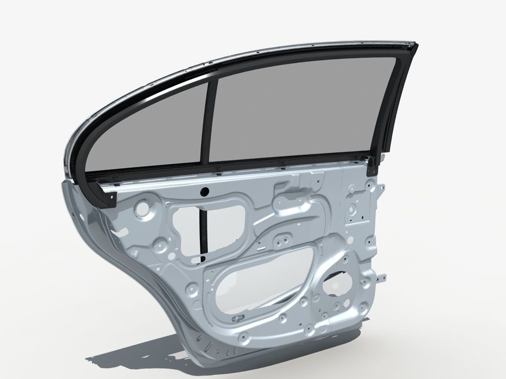 Car Door Structure 02 3D model | CGTrader