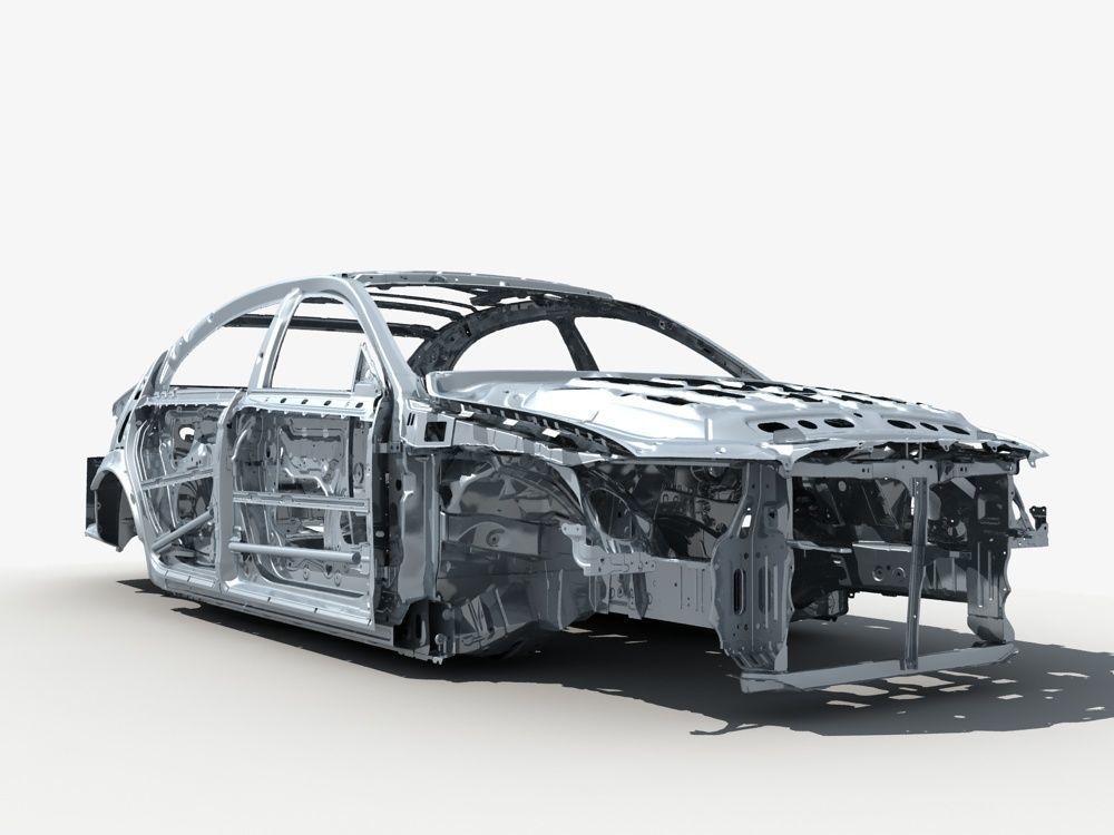 Car Frame 01 3D model | CGTrader